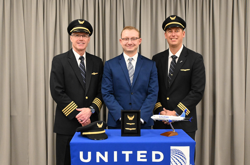 First Officer Spencer R. joined Aviate for growth potential | United Aviate